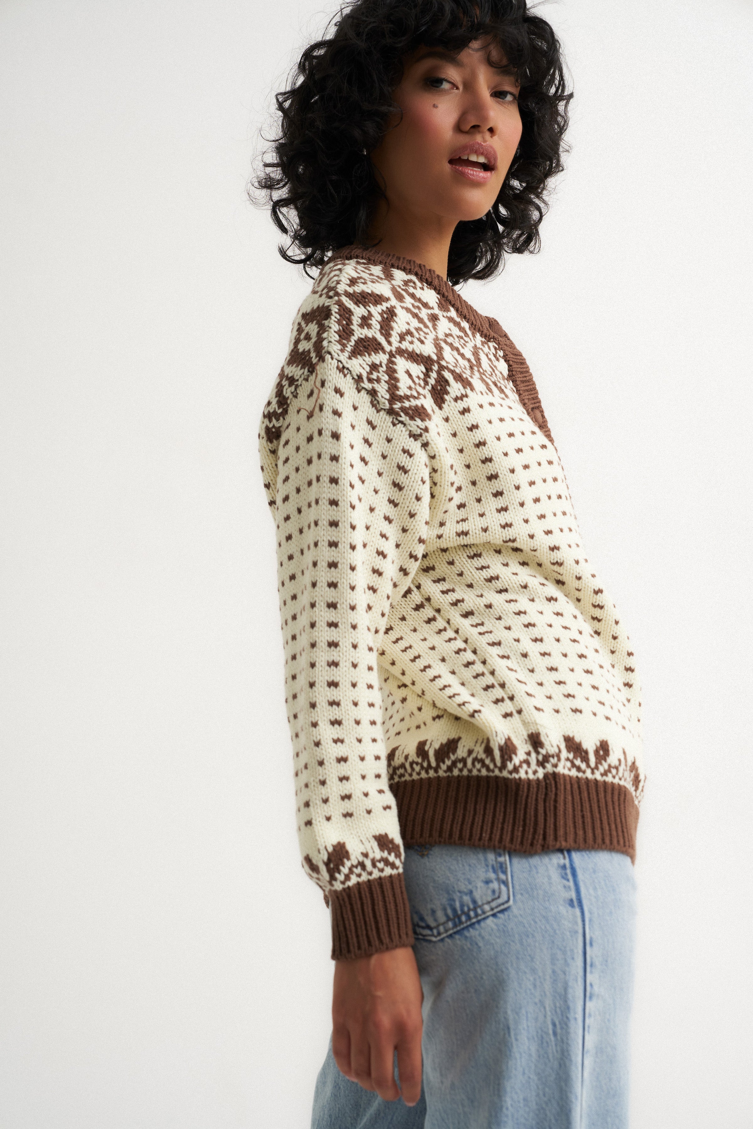 Oversized Maeve Cardigan - Toffee – Callahan Knitwear